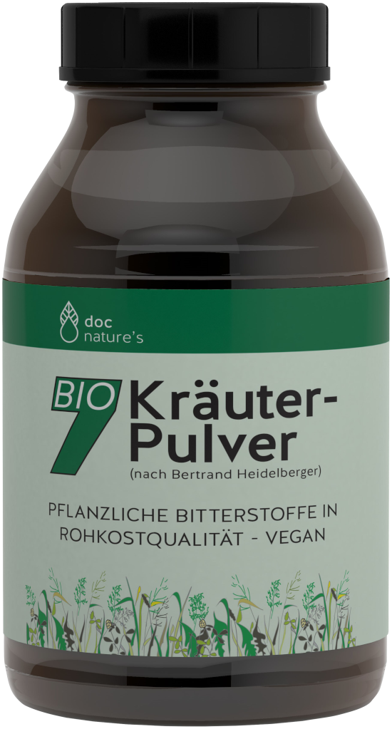 Bio-7-Kräuter-Pulver, 150 g | Darmreinigung, Detox, Körperaufbau ...